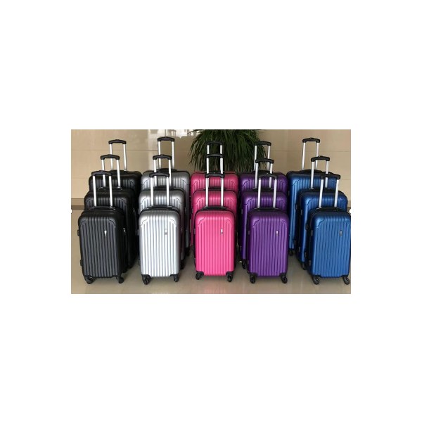 Plastic luggage cases set,3pcs || City Star