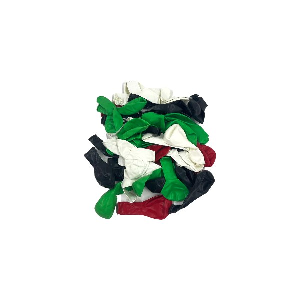 Balloon with kuwait flag color || City Star